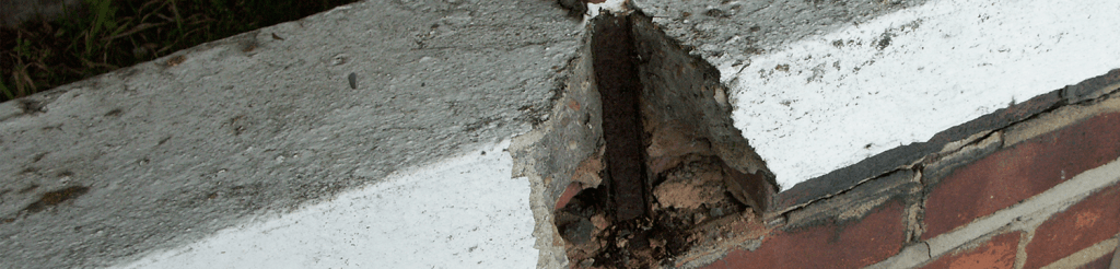 Balustrade wall crack or movement repair specialists in Kent and London