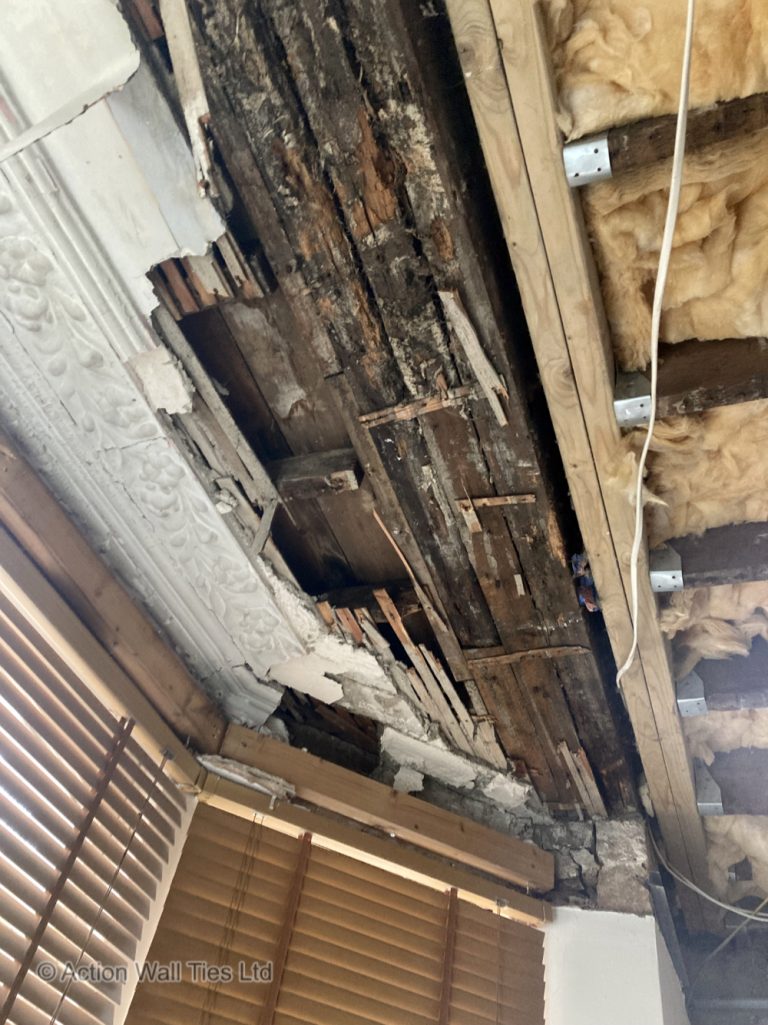 New Bay Window Bressumer Beam, Realignment & Reinforcement