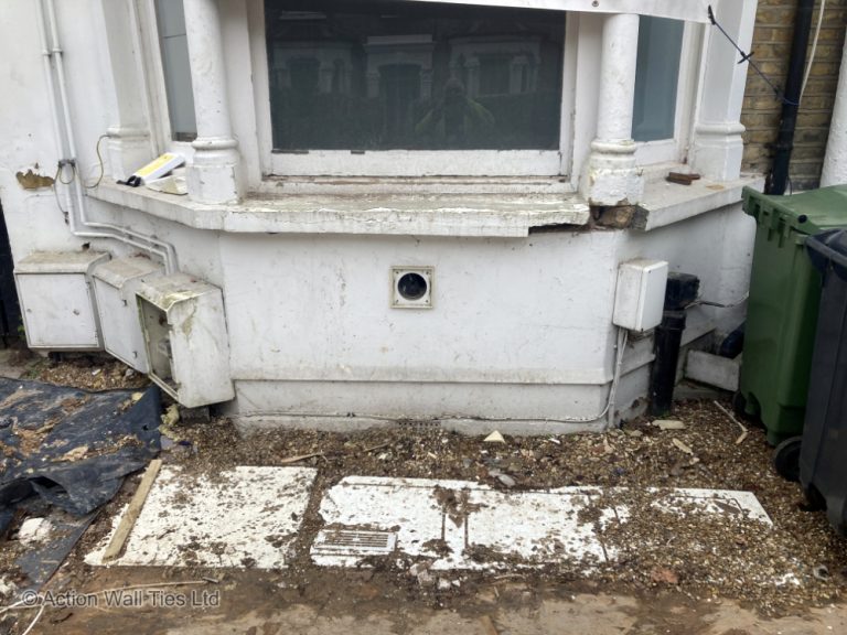 New Bay Window Bressumer Beam, Realignment & Reinforcement