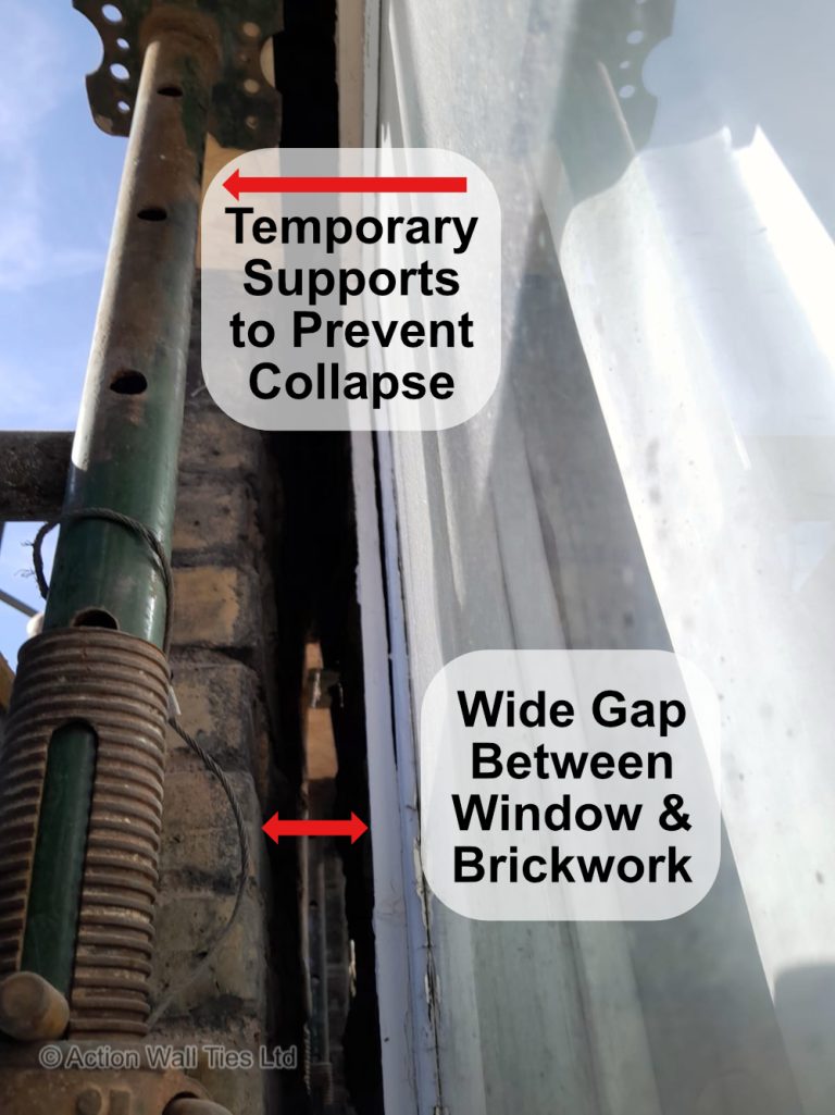 Bowing bulging wall restraining treatment Archives - Action Wall Ties